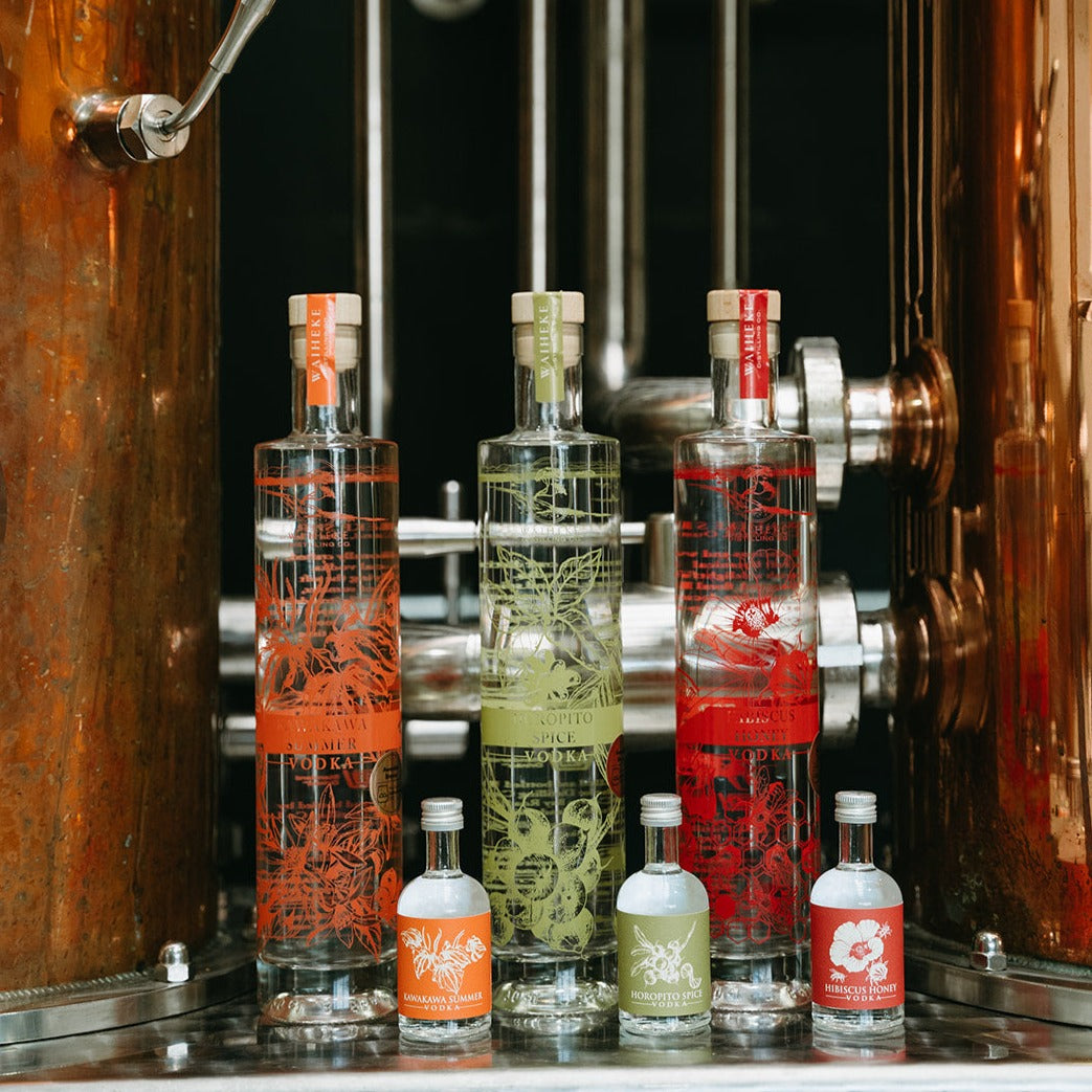 50ml Vodka Mini Set – Waiheke Distilling Co
